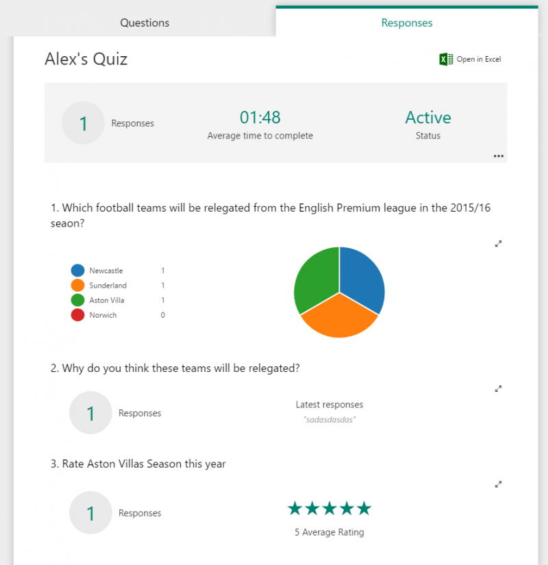 First look at Office Forms for Office 365 - Blog: Alex Pearce ...