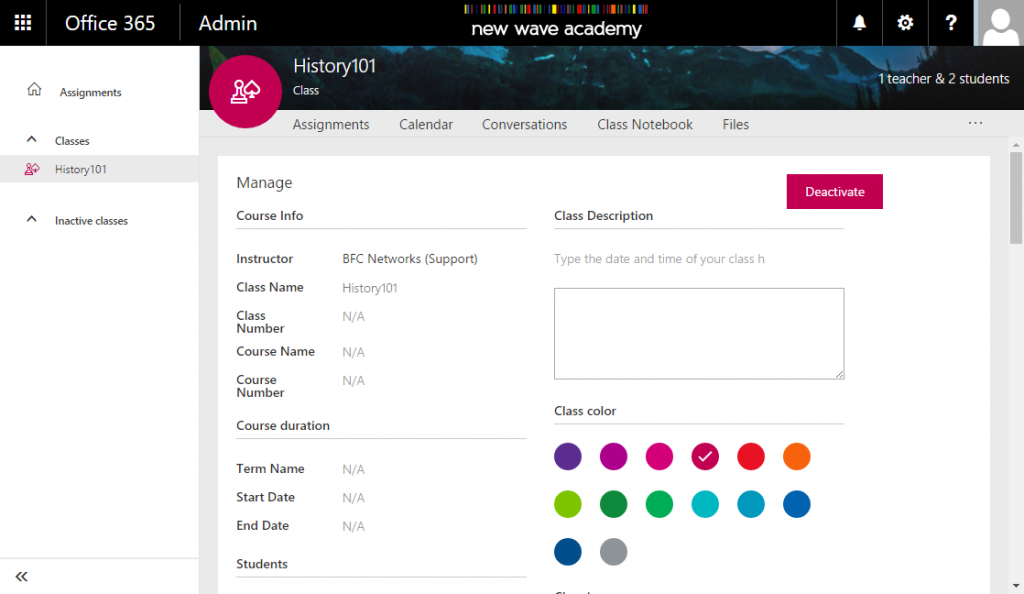 First Look at Microsoft Classroom - Blog: Alex Pearce (Microsoft MVP)