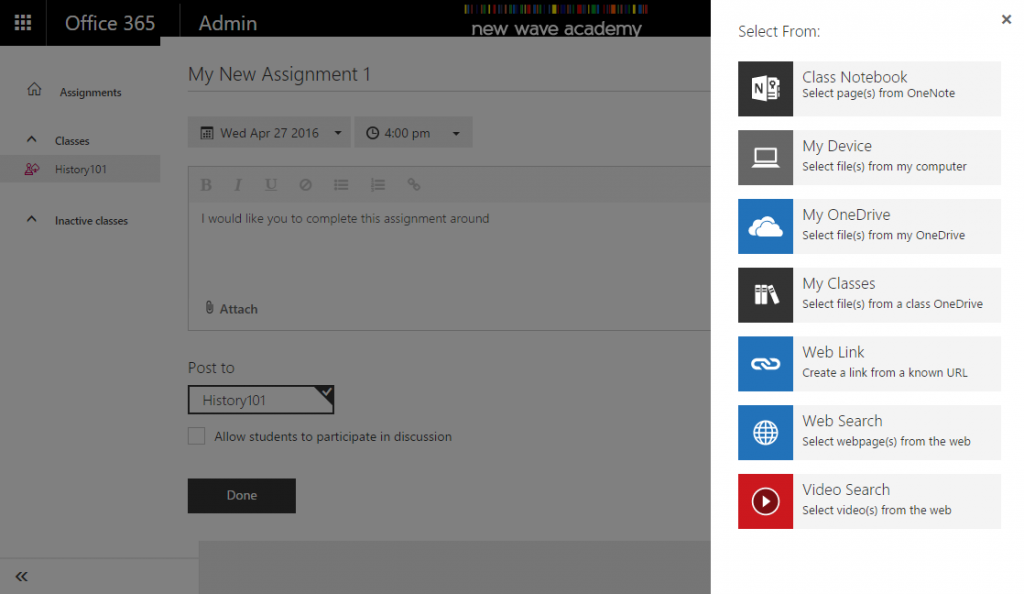 First Look at Microsoft Classroom - Blog: Alex Pearce (Microsoft MVP)